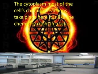 The cell is like a school | PPTX