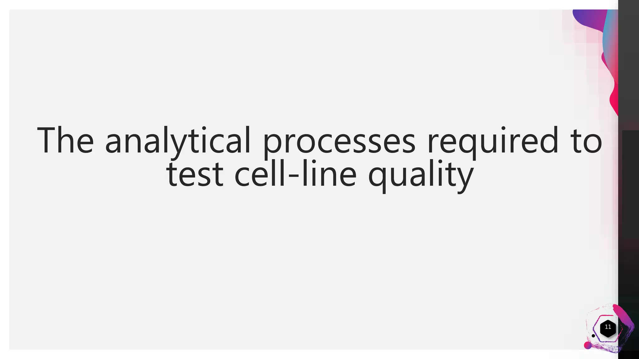 The cell line integrity | PPT