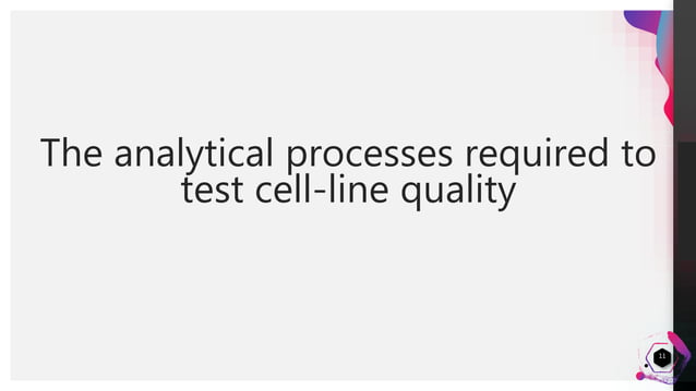 The cell line integrity | PPT