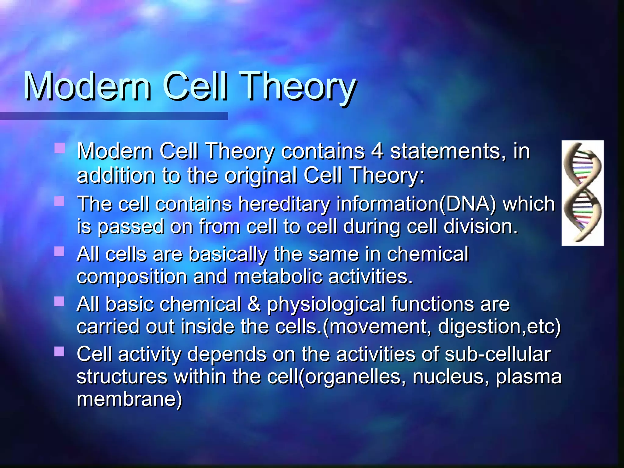 The cell theory | PPT