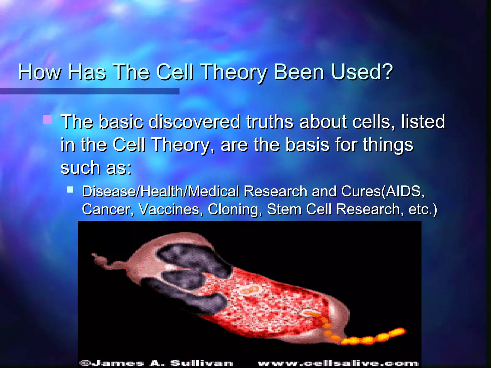 The cell theory | PPT