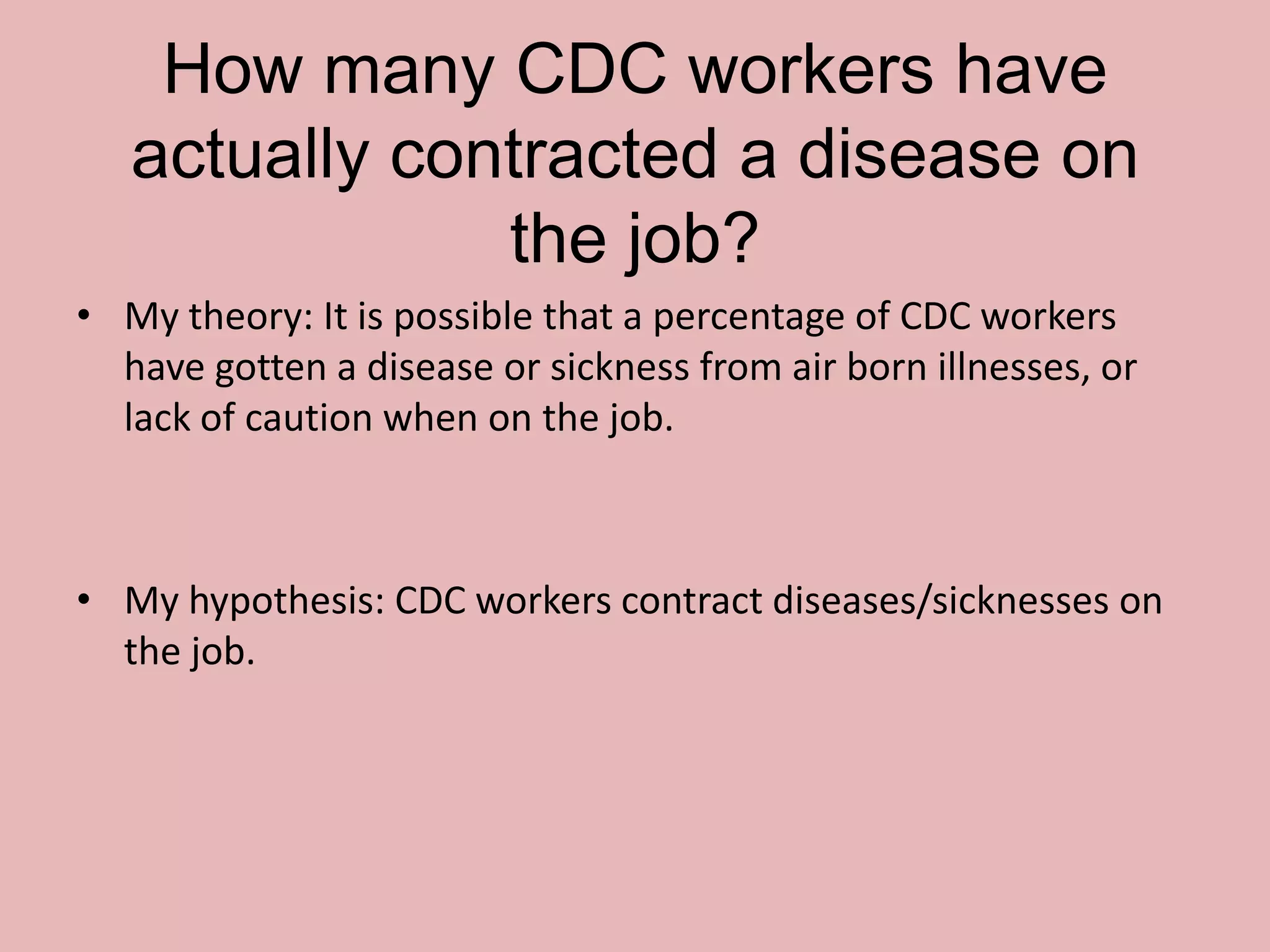 The center for disease control and prevention database | PPT | Free ...