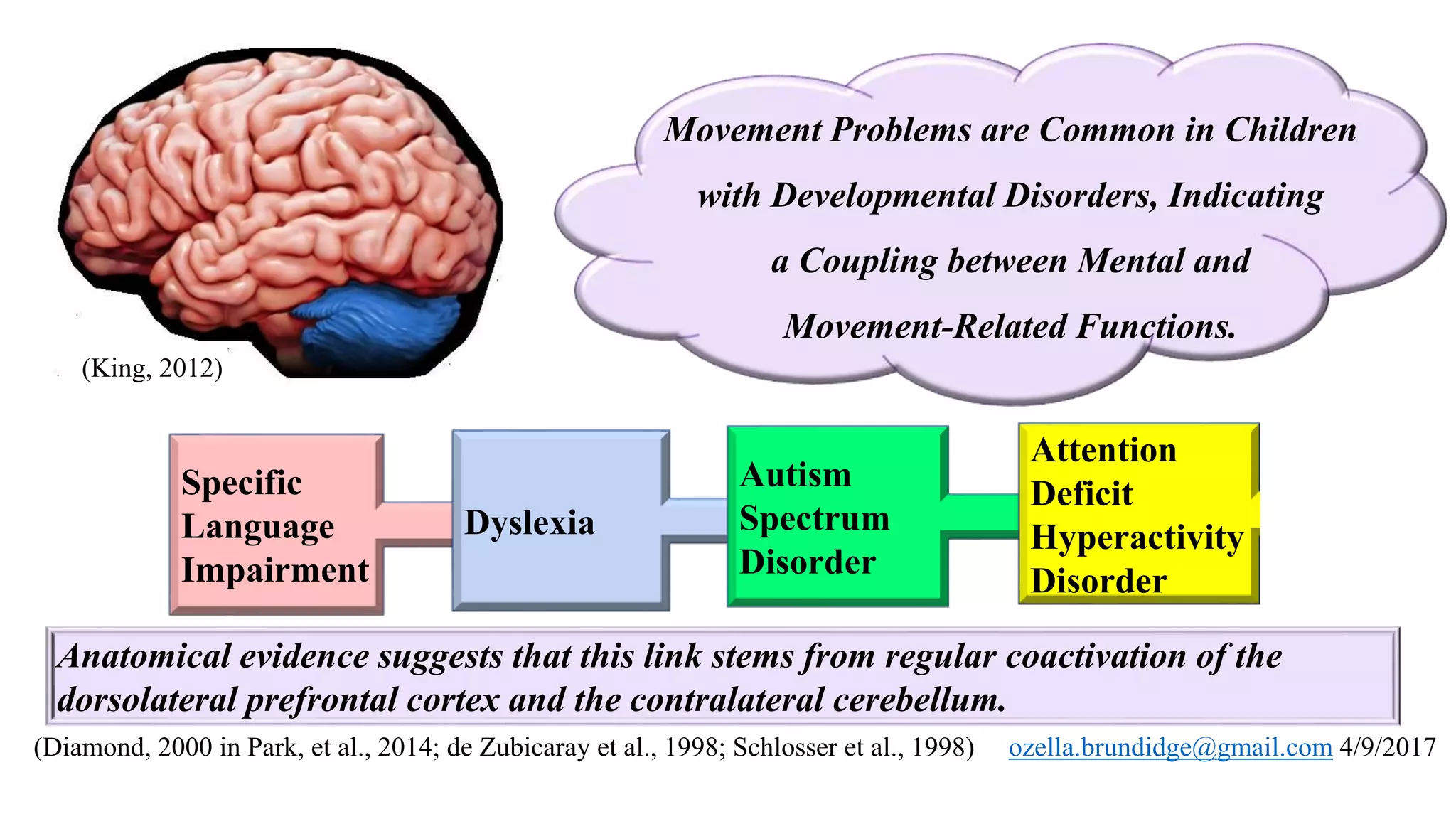 The cerebellum’s motor and nonmotor functions | PPTX