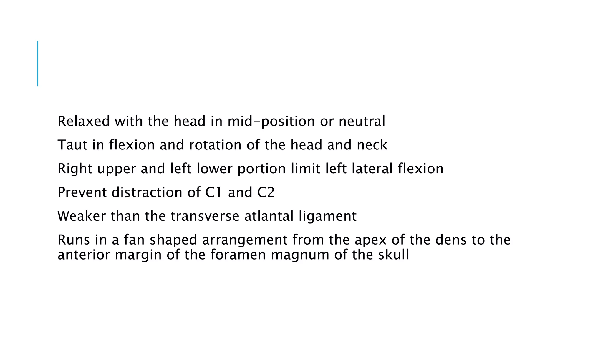 The cervical spine | PPTX