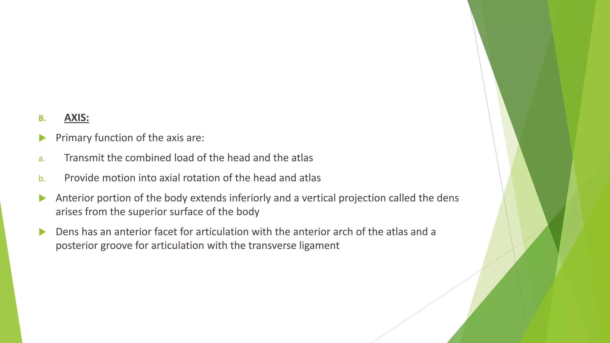 The cervical spine | PPT