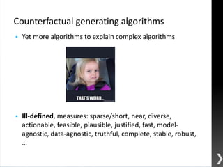 What If? Demystifying AI Decisions with Counterfactuals | PPTX