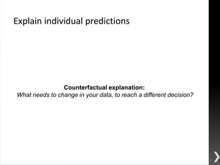 What If? Demystifying AI Decisions with Counterfactuals | PPTX