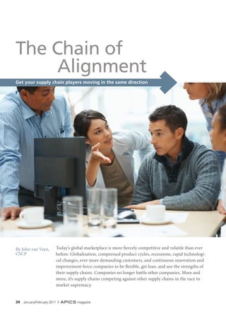 The chain of alignment jan. 2011 | PDF