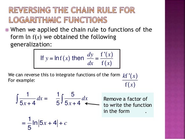 The chain rule