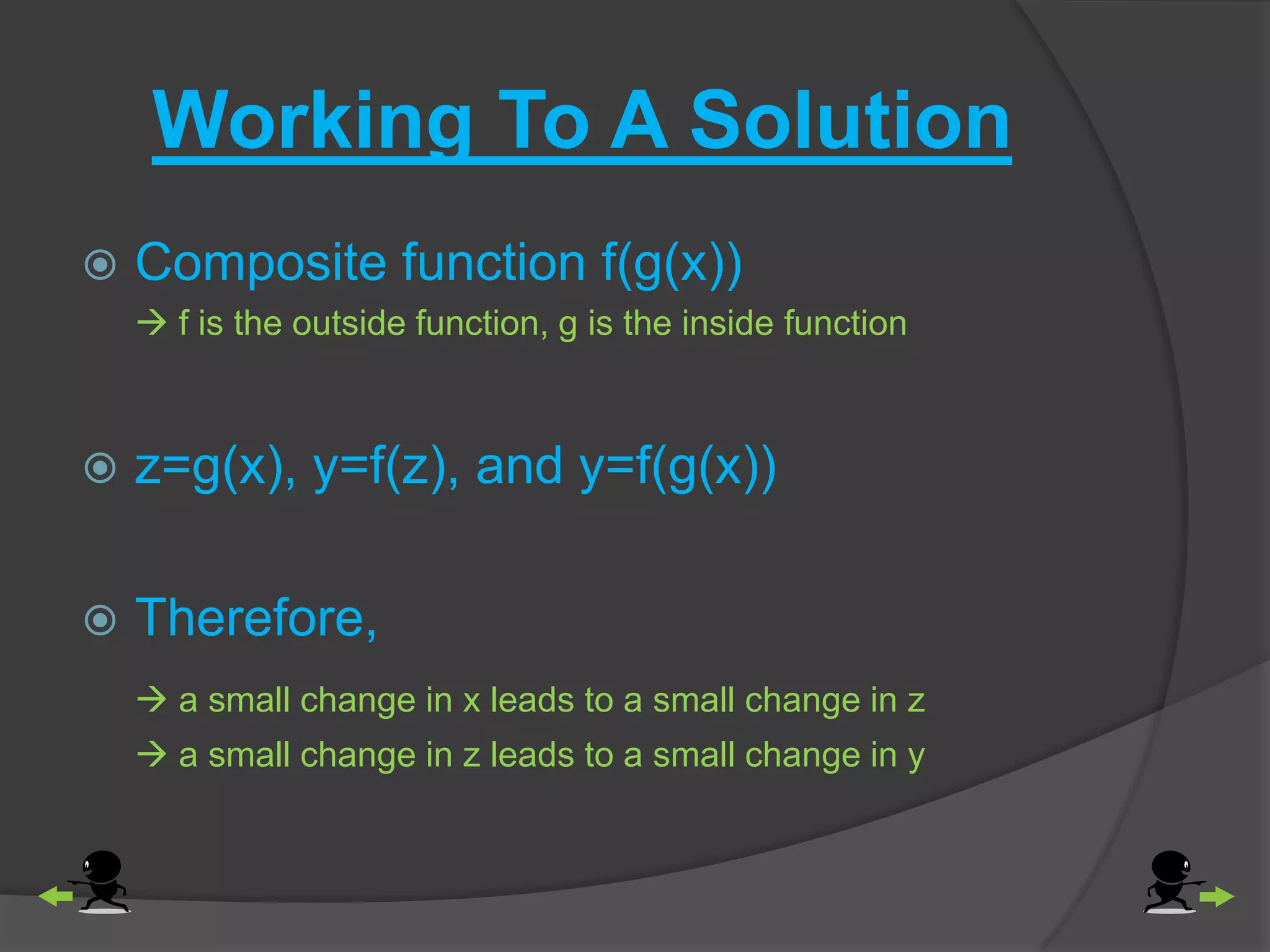 The Chain Rule Powerpoint Lesson | PPTX