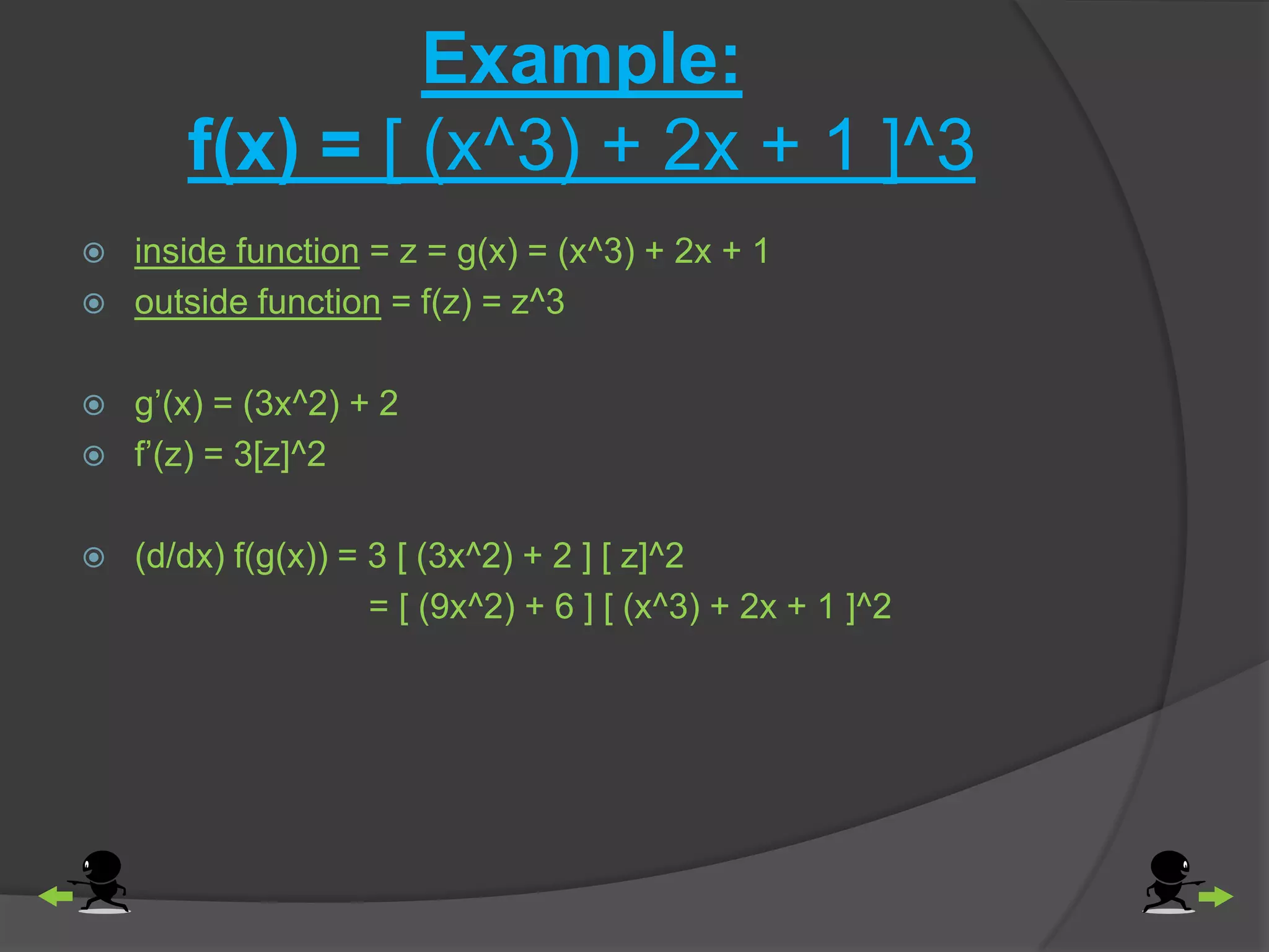 The Chain Rule Powerpoint Lesson | PPTX