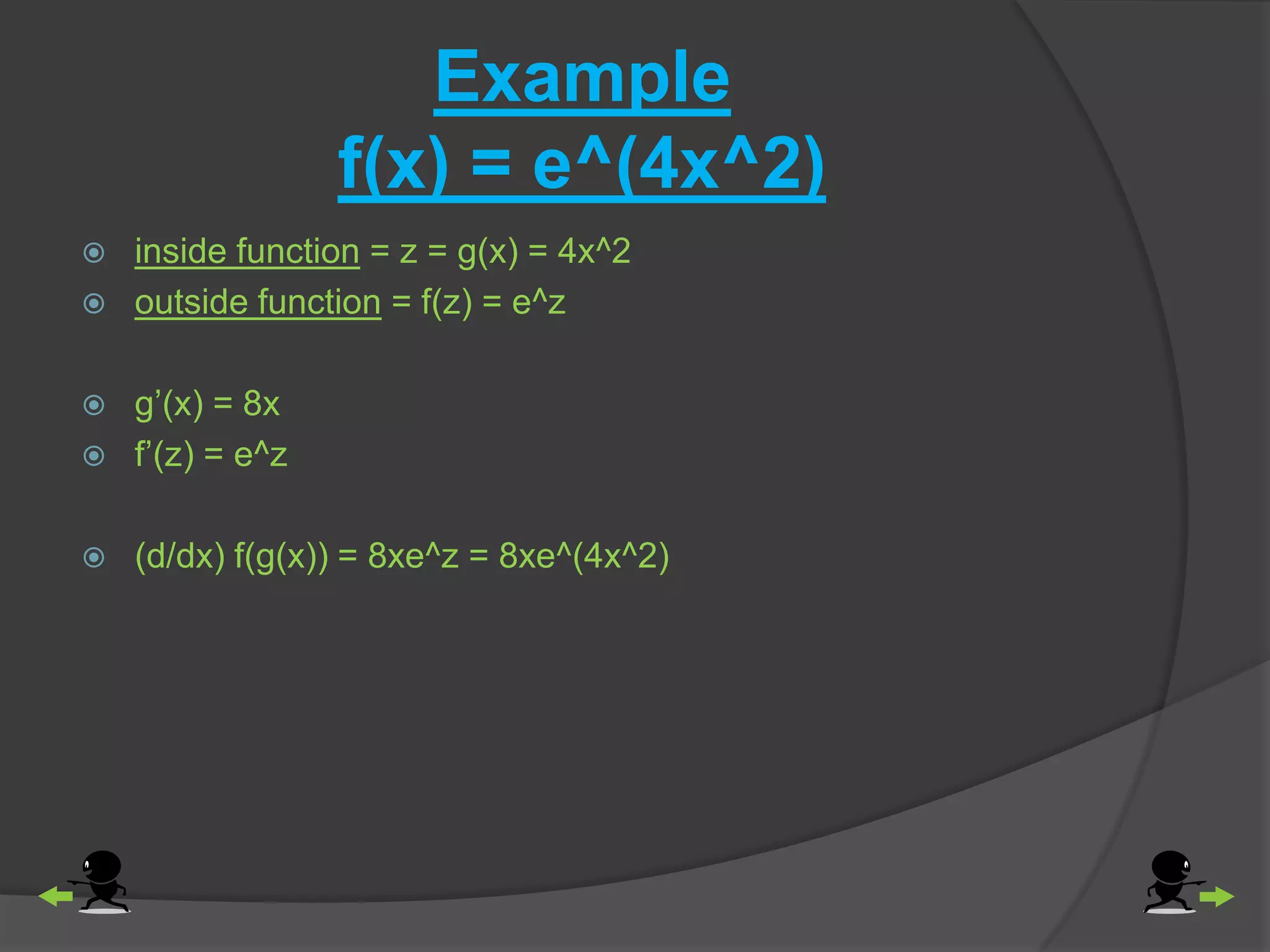 The Chain Rule Powerpoint Lesson | PPTX