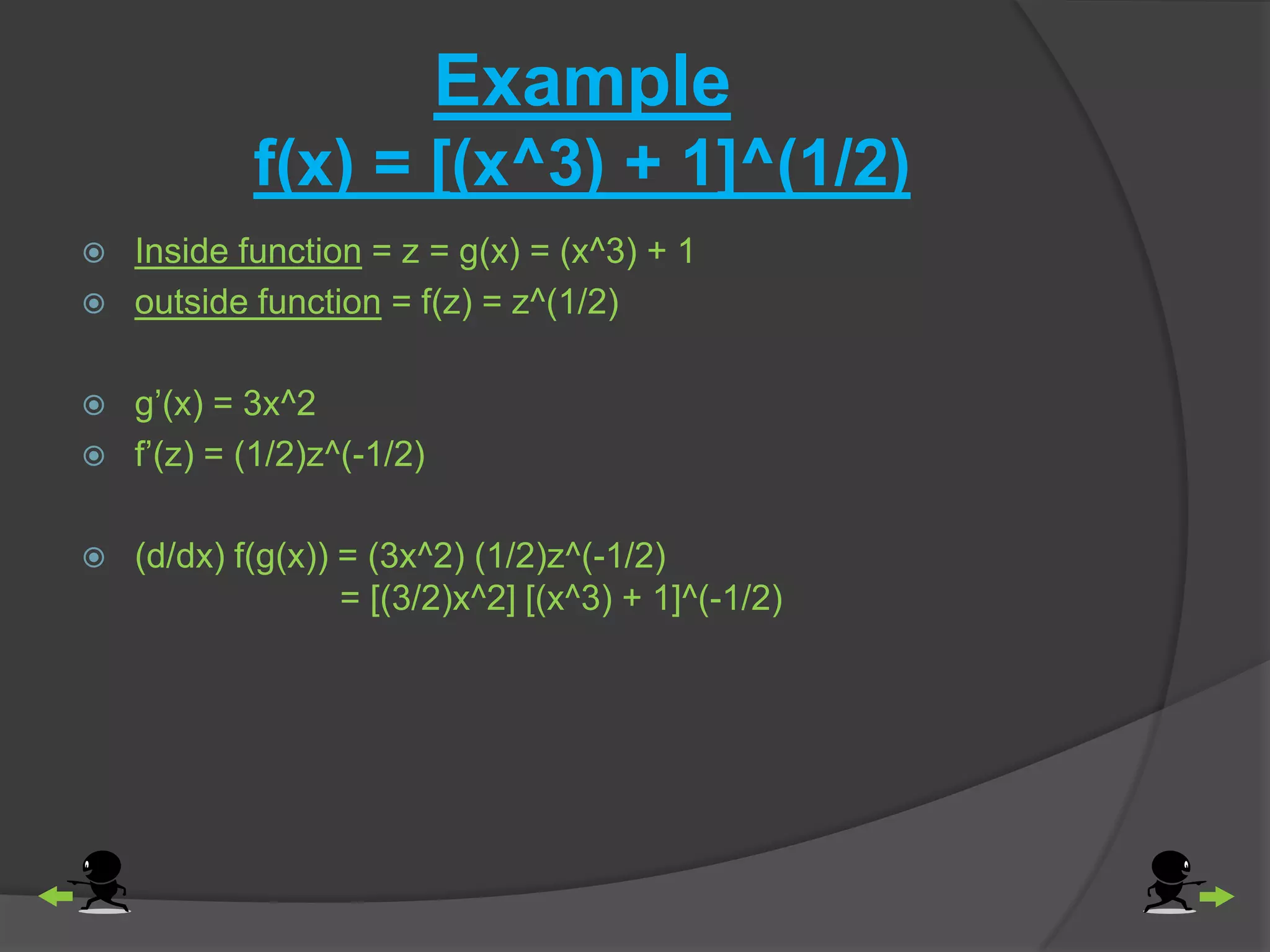 The Chain Rule Powerpoint Lesson | PPTX