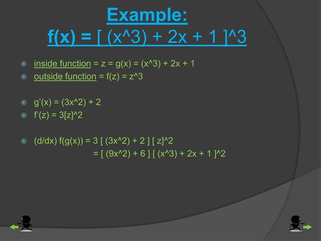 The Chain Rule Powerpoint Lesson | PPTX
