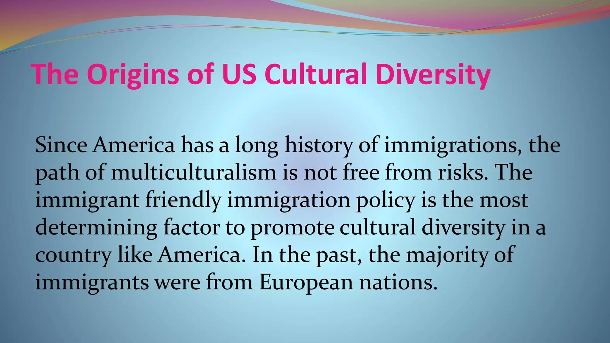 The challenge of diversity | PPT