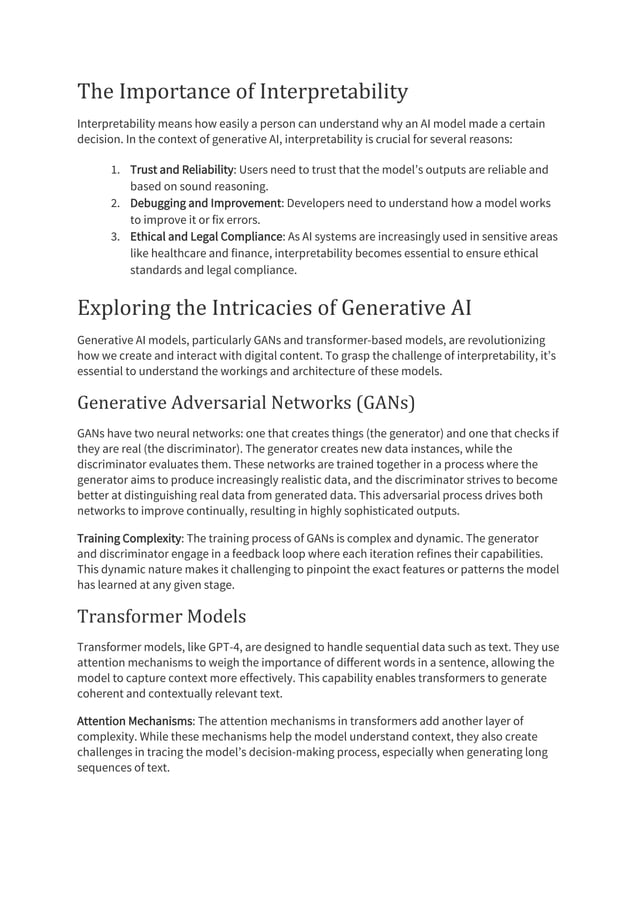 The Challenge of Interpretability in Generative AI Models.pdf