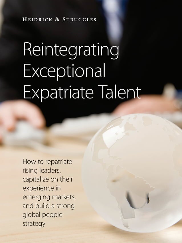 The challenge of reintegrating expatriate talent | PDF