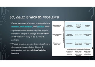 The challenge of wicked problems in airlines engineering ahmad arafat | PPT