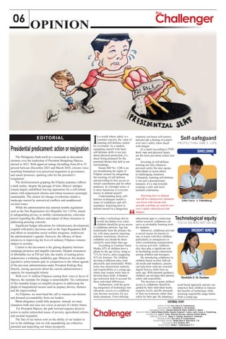 The Challenger.pdf DNHS Official Publication | PDF