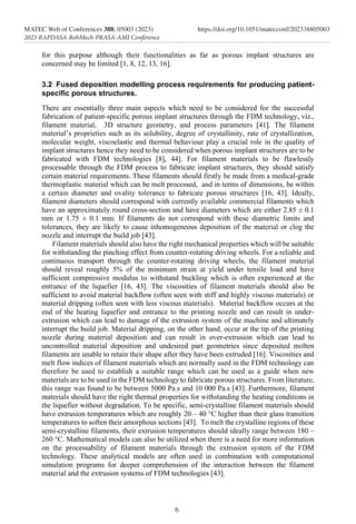 Challenges and Advances in Fused Deposition Modelling of HDPE for ...