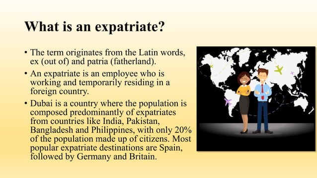 The challenges faced by female expatriate | PPT
