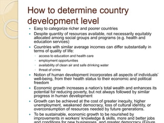 The challenges of global development | PPT | Free Download