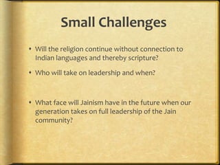 The Challenge(s) of Jainism | Webinar | PPTX