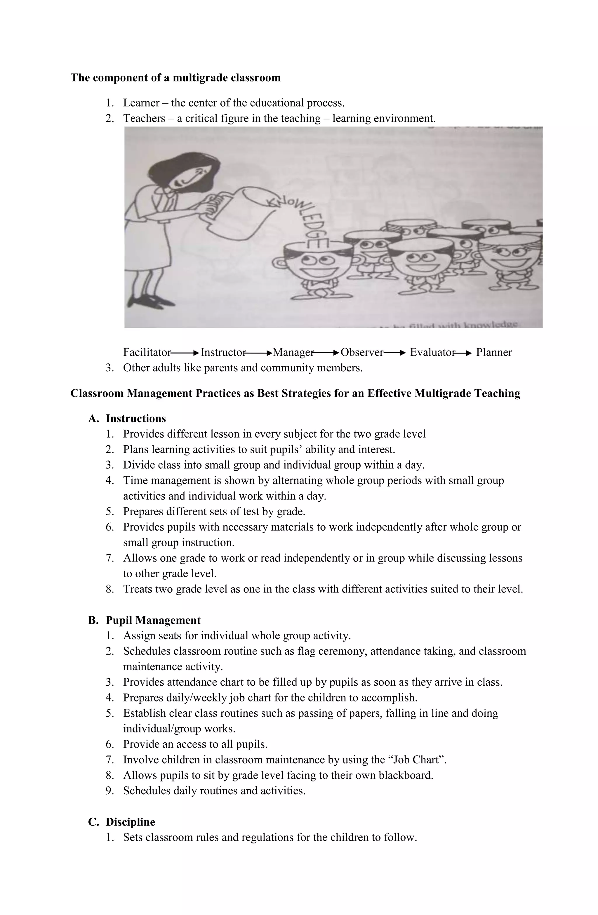 The challenges of multigrade teaching | DOCX