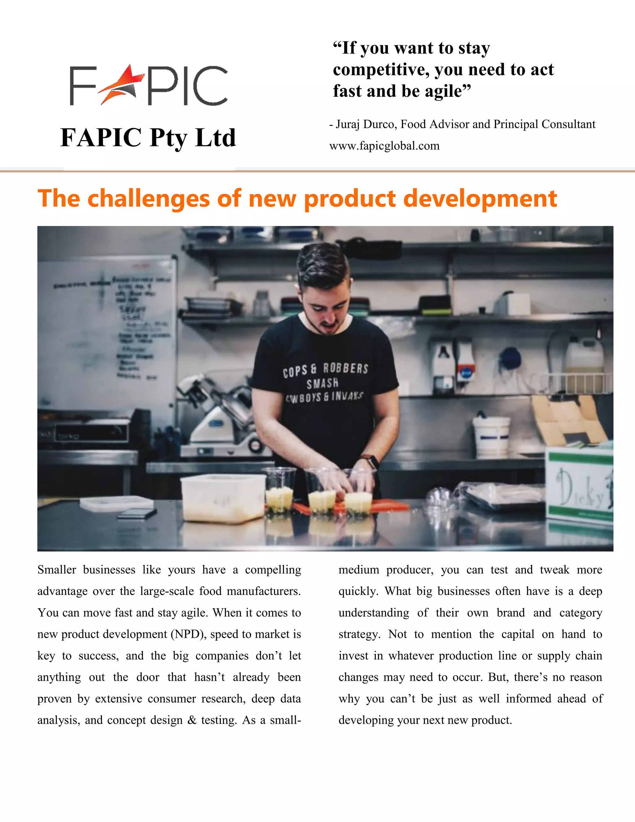 The challenges of new product development | PDF