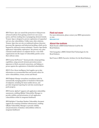 The challenges of Retail Security | PDF