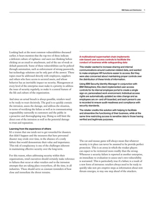 The challenges of Retail Security | PDF