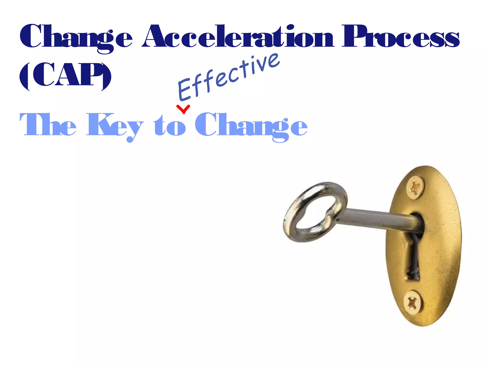 GE CHANGE MANAGEMENT(CAP) | PPT