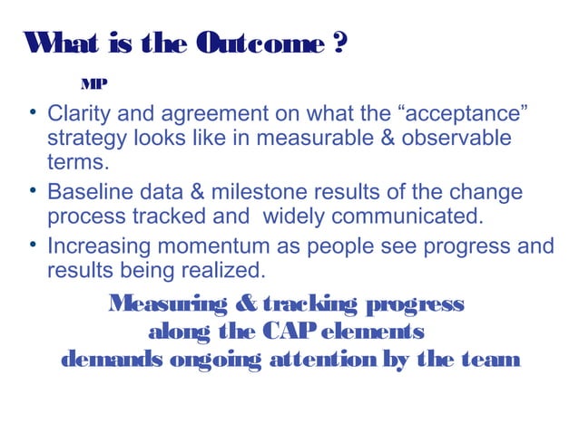GE CHANGE MANAGEMENT(CAP) | PPT | Business Administration | Business