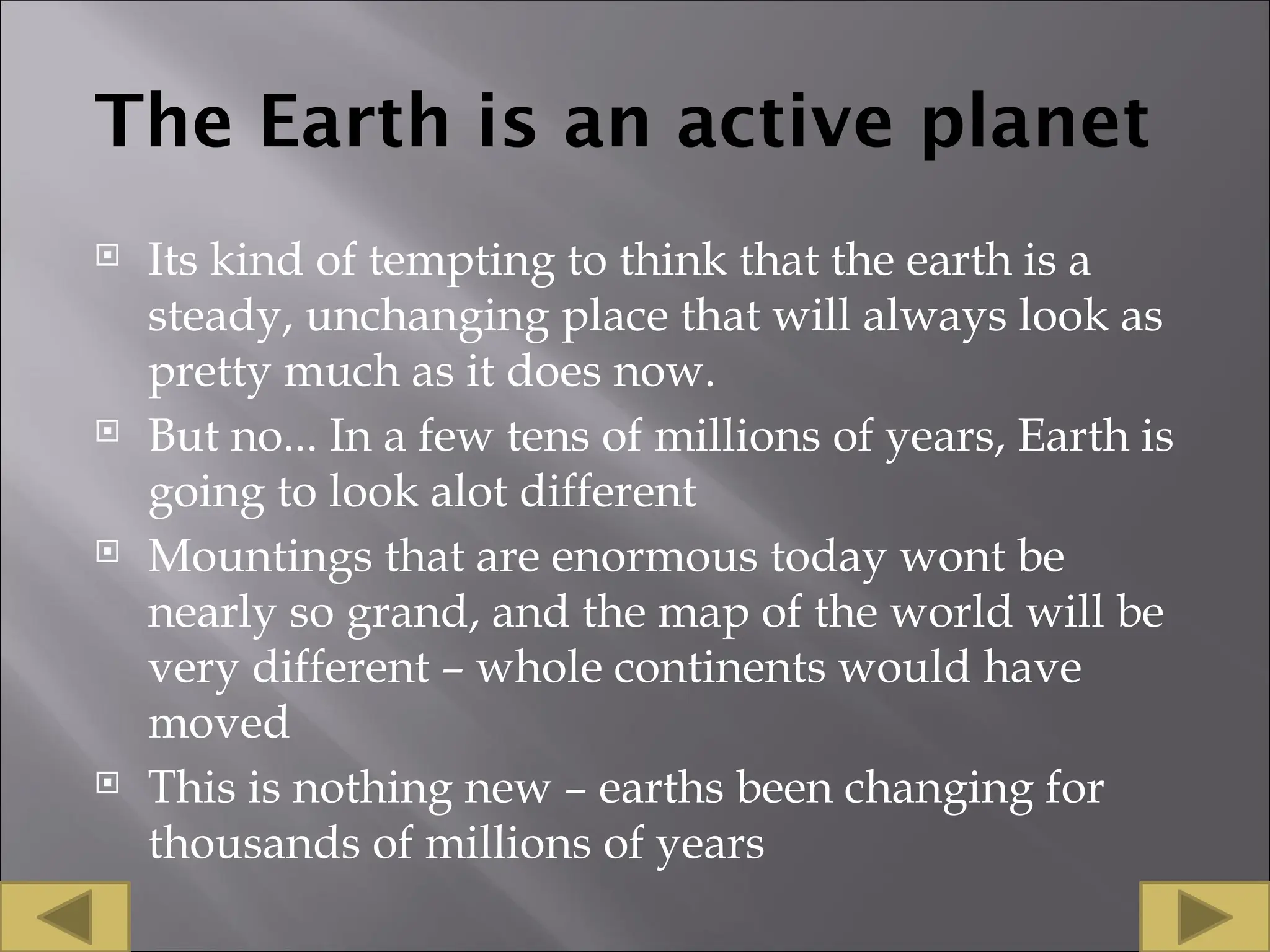 The changing Earth physical geography.pptx
