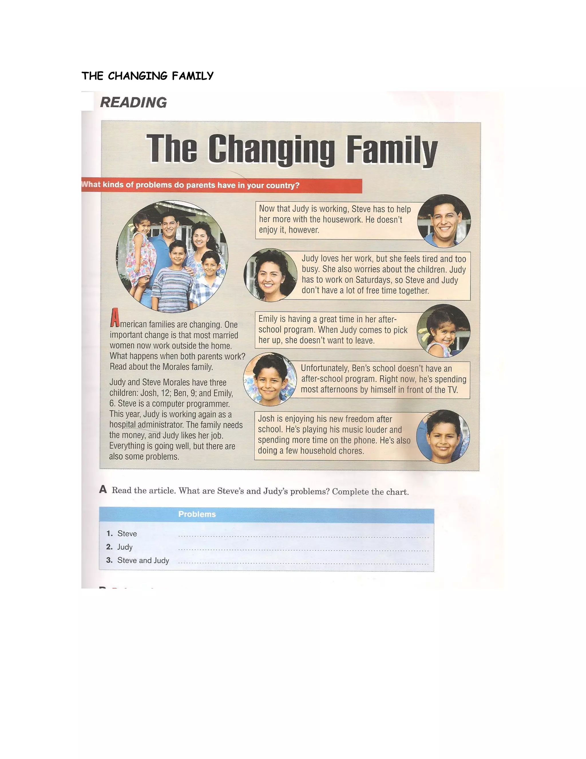 The Changing Family | DOC