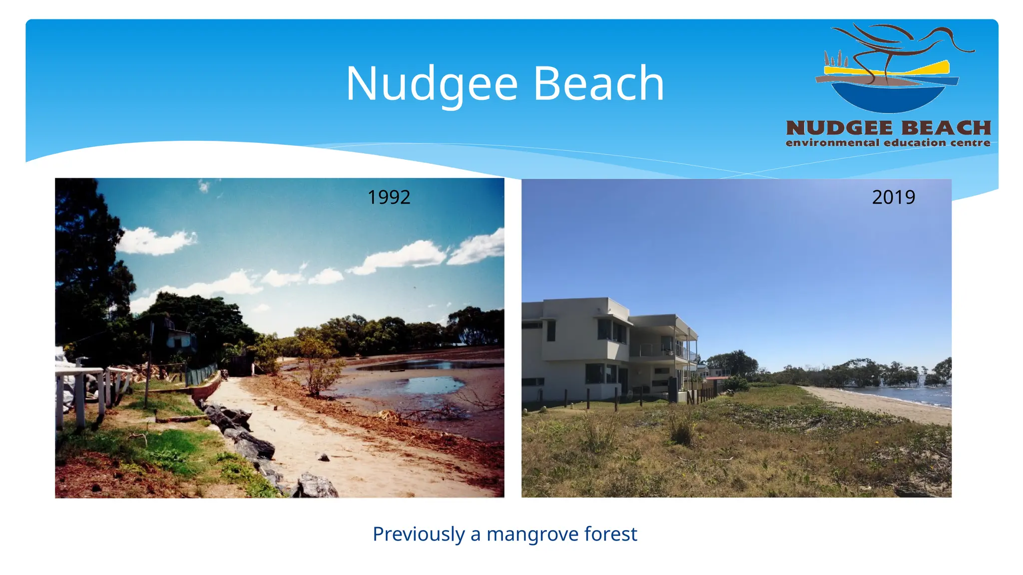 The changing landscape of Nudgee Beach V3 .pptx