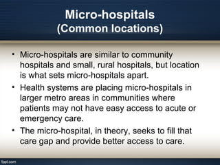The changing nature of healthcare | PPT