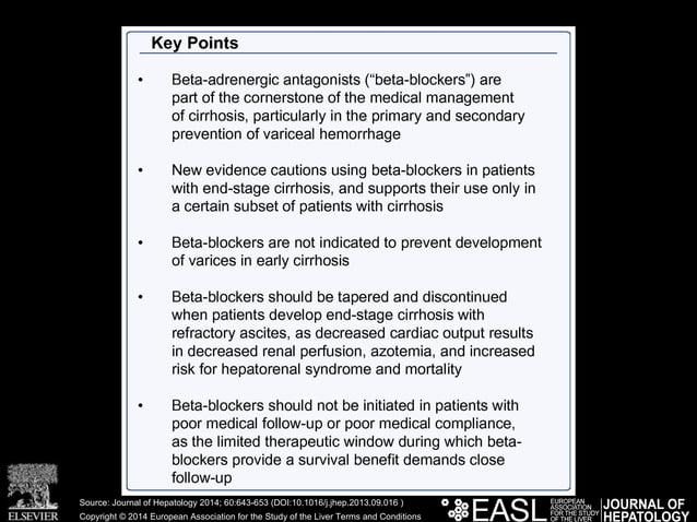 The Changing Role of Beta-Blocker Therapy in Patients with Cirrhosis ...