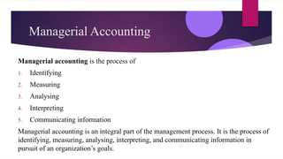 The Changing Role of Managerial Accounting in a Dynamic Business ...