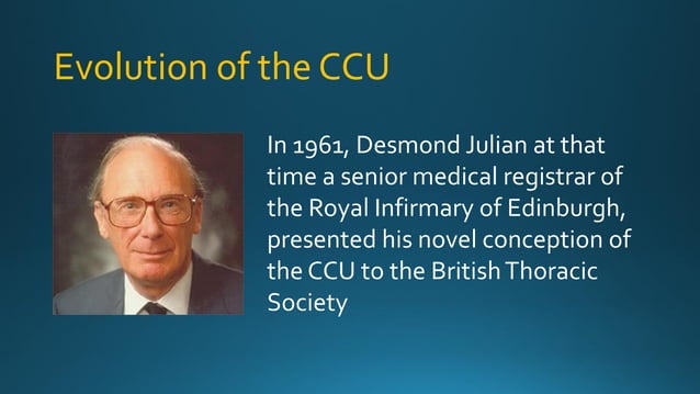 The Changing Role of the Coronary Care Cardiologist & The Emerging Role ...