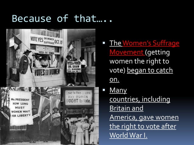 The changing role of women | PPTX