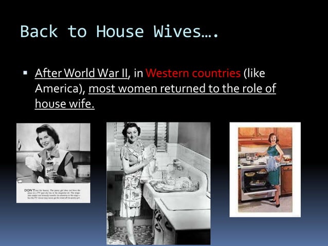 The changing role of women | PPTX