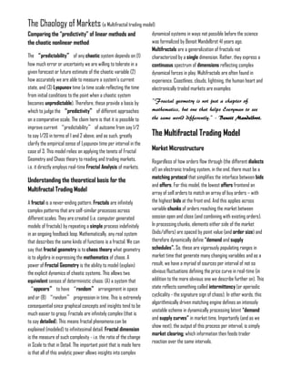 The chaology of markets | PDF | Stocks and Bonds | Personal Investing