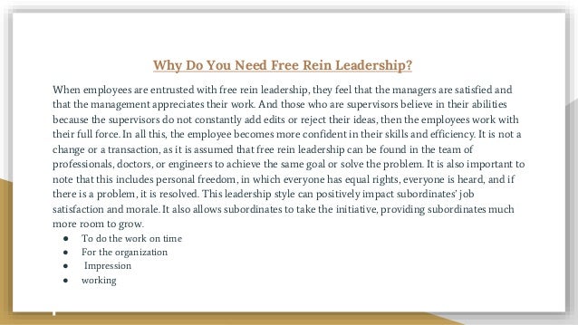 _ The Characteristics of a Free Rein Leadership (1).pptx