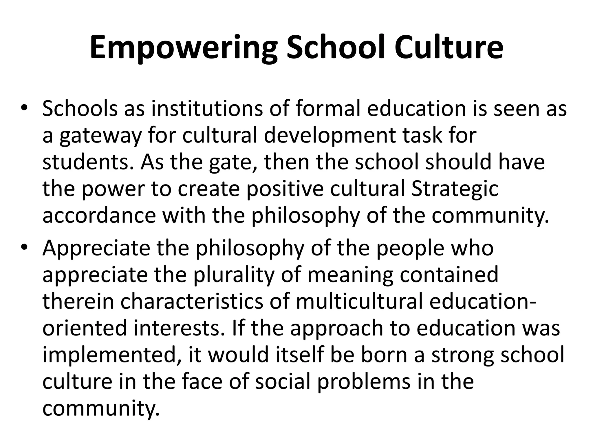 The characteristics of multicultural education | PPTX