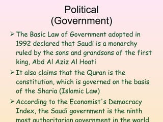 The+Characteristics+Of+Saudi+Arabia | PPT