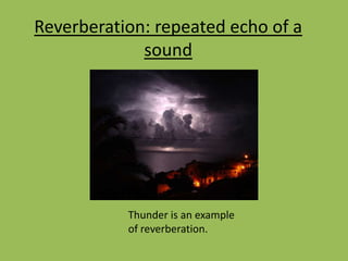 The characteristics of sound! | PPT