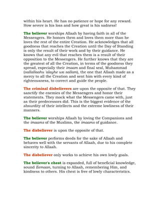 The characteristics of the true believer | DOC