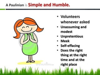 The Character of a Paulinian | PPTX
