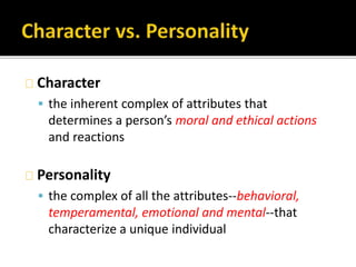 The Character of a TRUE Prophet | PPTX